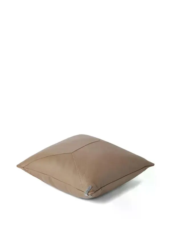 Brunello Cucinelli Leather Cushion - Brown