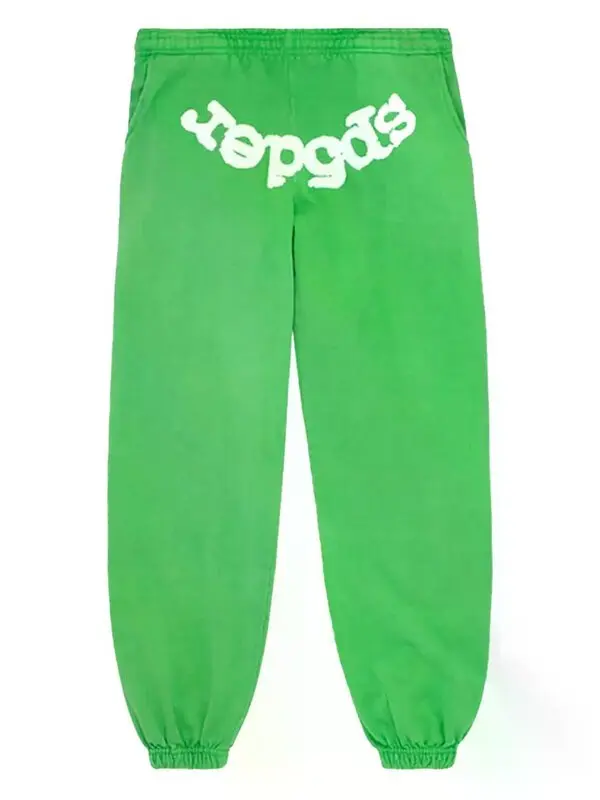 SP5DER Web-logo Track Pants - Green