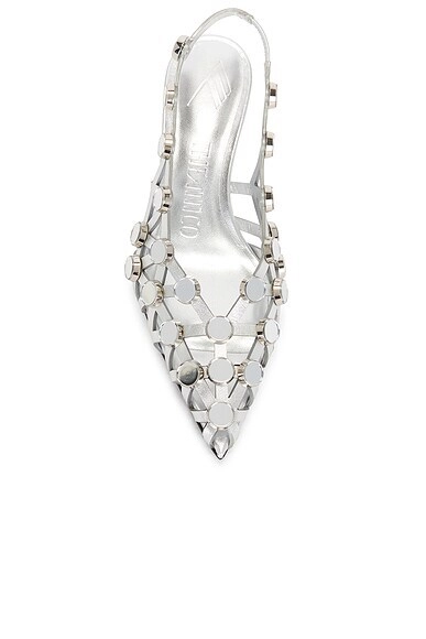 Attico Grid Slingback Pump
