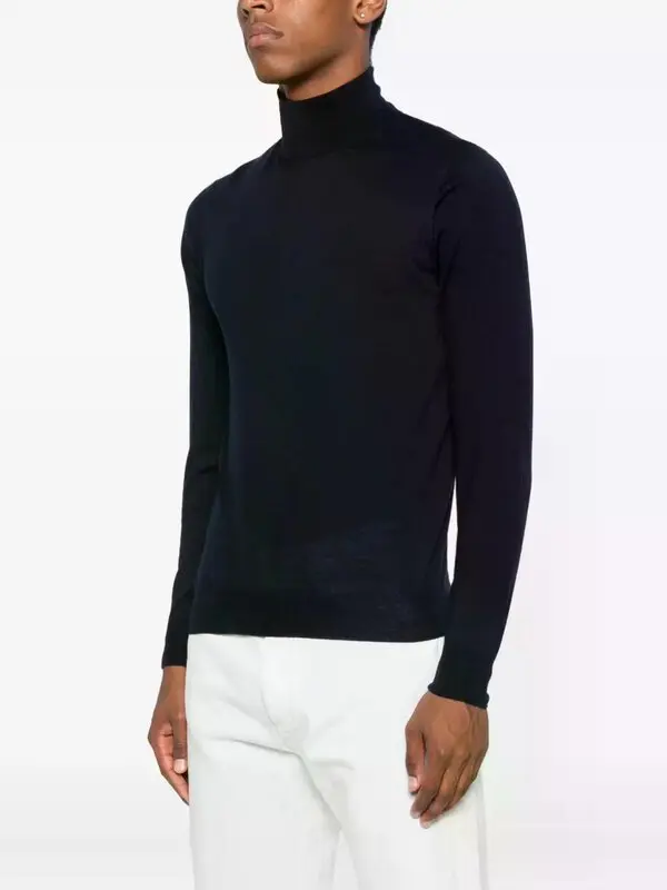 DRUMOHR Merino Wool Turtleneck Jumper