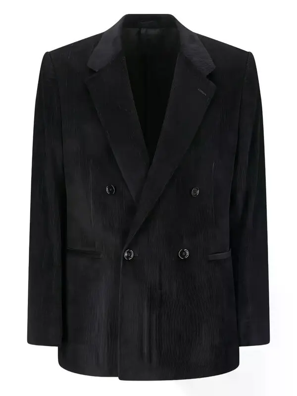 LARDINI Double-breasted Corduroy Jacket