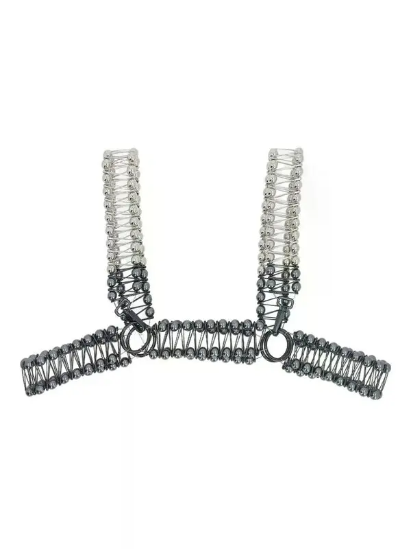 Noir Kei Ninomiya Sphere-safety Pin Vest