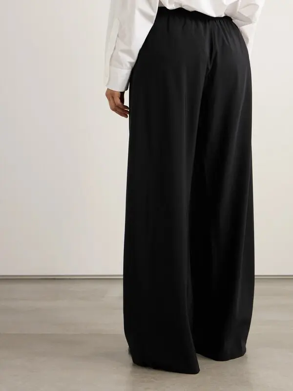 THE ROW Gala Jersey Wide-leg Trousers