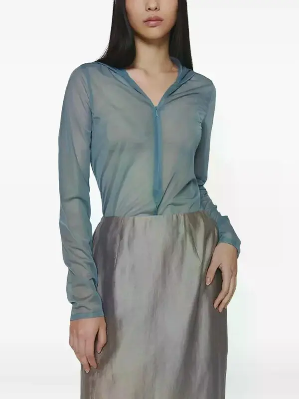 AMOMENTO Zip-up Hoodie