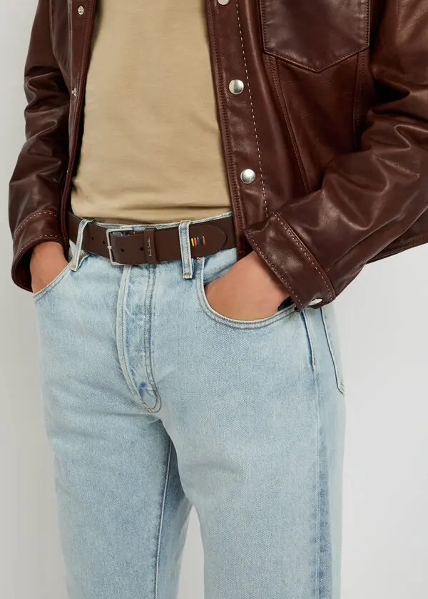 Paul Smith Leather Belt - Brown