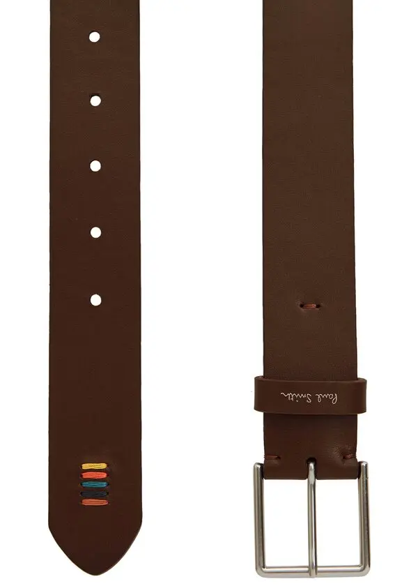 Paul Smith Leather Belt - Brown