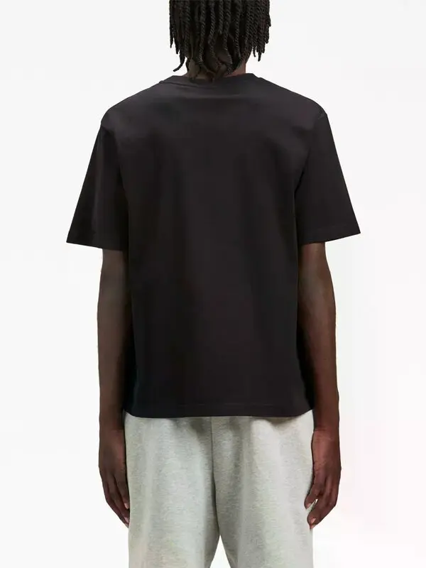 Palm Angels Embroidered-logo Crew-neck T-shirt