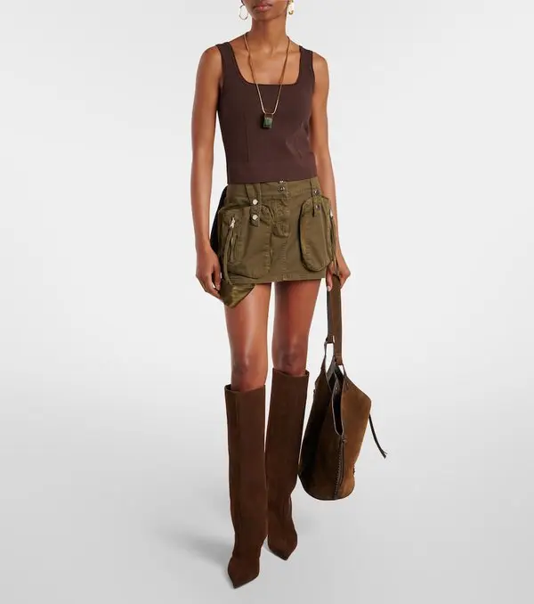Simkhai Ramaina Tank Top - Brown