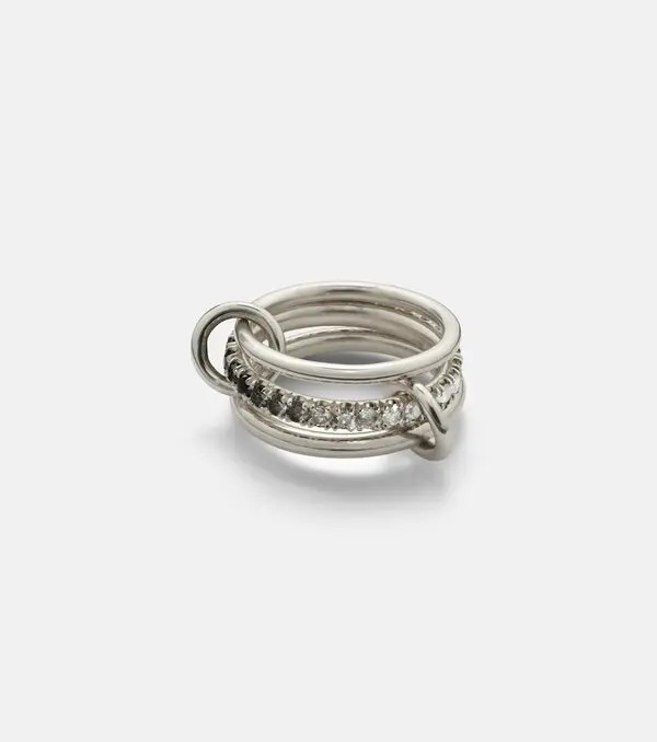 SPINELLI KILCOLLIN Petunia Sterling Diamond Ring - Silver