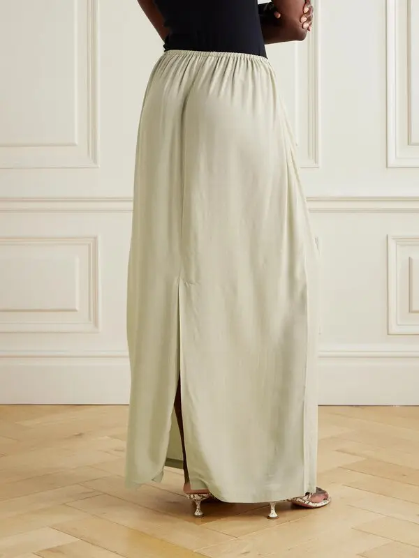 THE FRANKIE SHOP Aeson Jersey Maxi Skirt - Neutrals