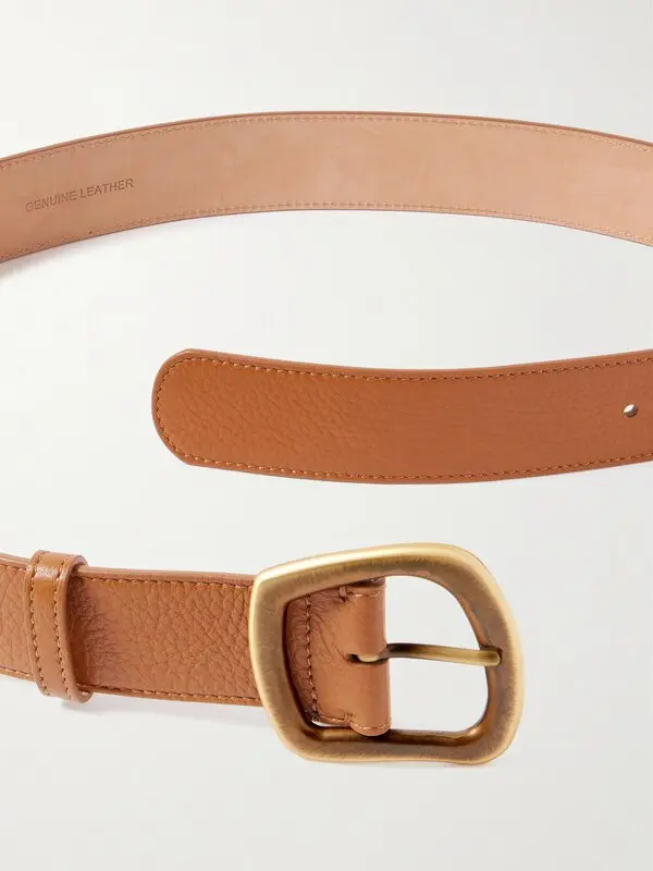 Gabriela Hearst Simone Textured-leather Belt