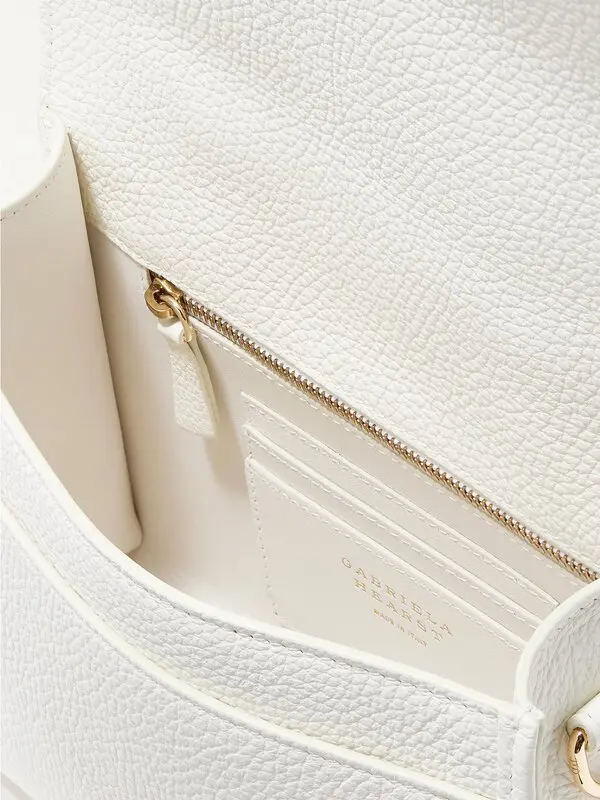 Gabriela Hearst Leonora Small Textured-leather Tote - Neutrals