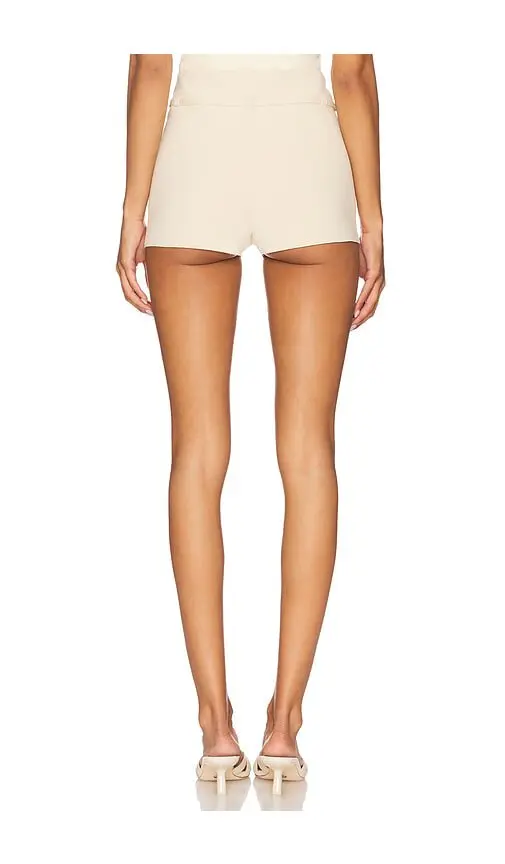 EAVES Danni Belted Short - Ivory