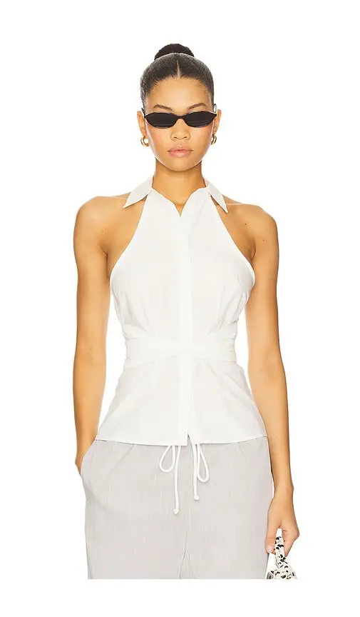 ALL THE WAYS Evie Button Up Top
