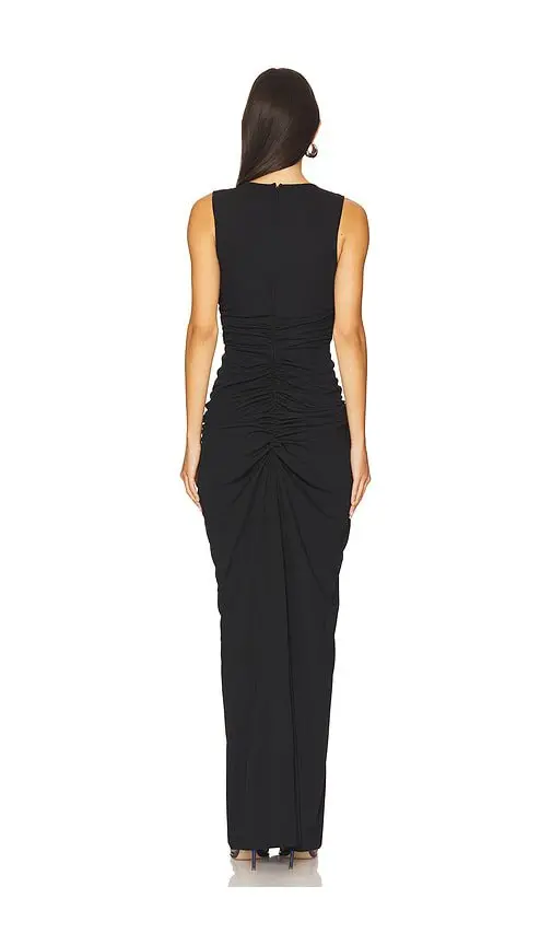 Ronny Kobo Marsella Gown - Black