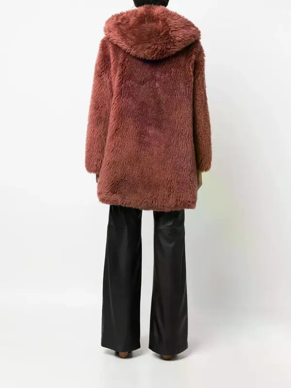 YVES SALOMON Hooded Wool Coat