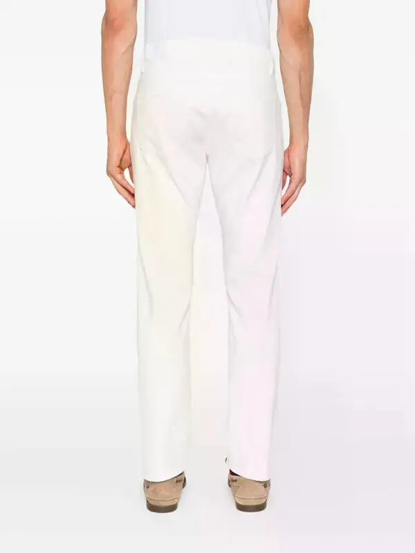Eleventy Five-pocket Trousers - White