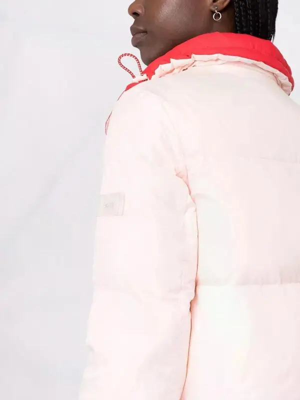 YVES SALOMON Logo-print Padded Coat