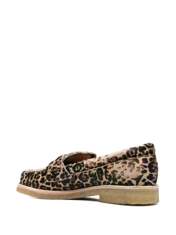 GOLDEN GOOSE Leopard Print Loafers