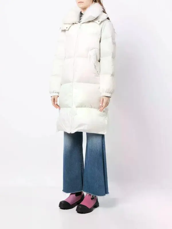 YVES SALOMON Padded Design Zipped Coat
