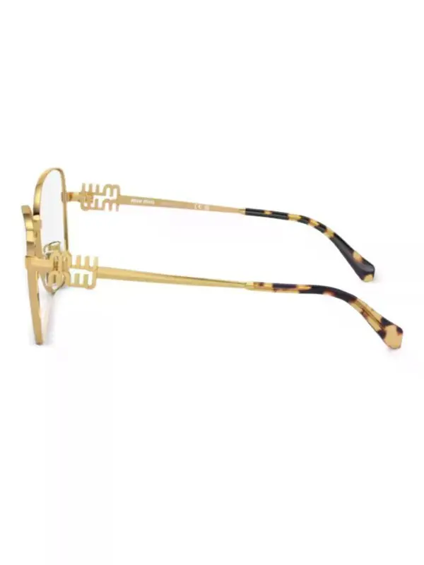 Miu Miu Cat-eye Frame Glasses - Yellow