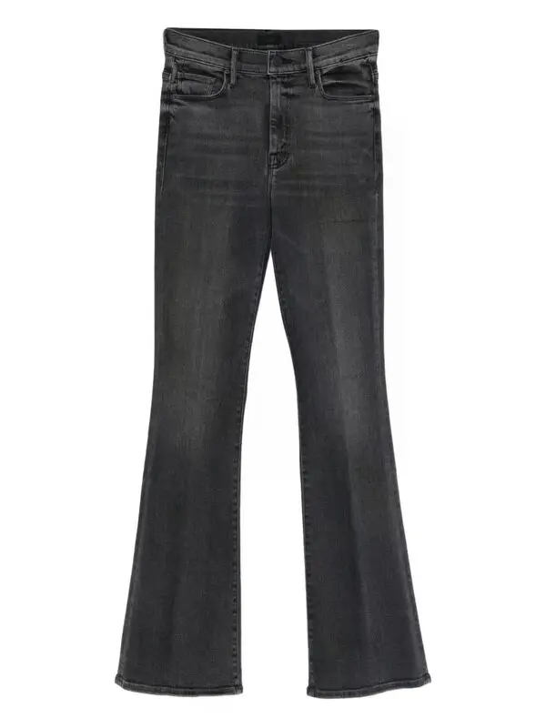 MOTHER The Weekender Flare Jeans - Grey