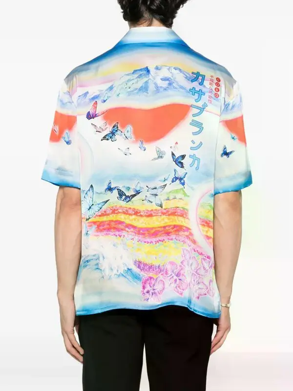 Casablanca Teacher Butterfly Landscape Shirt