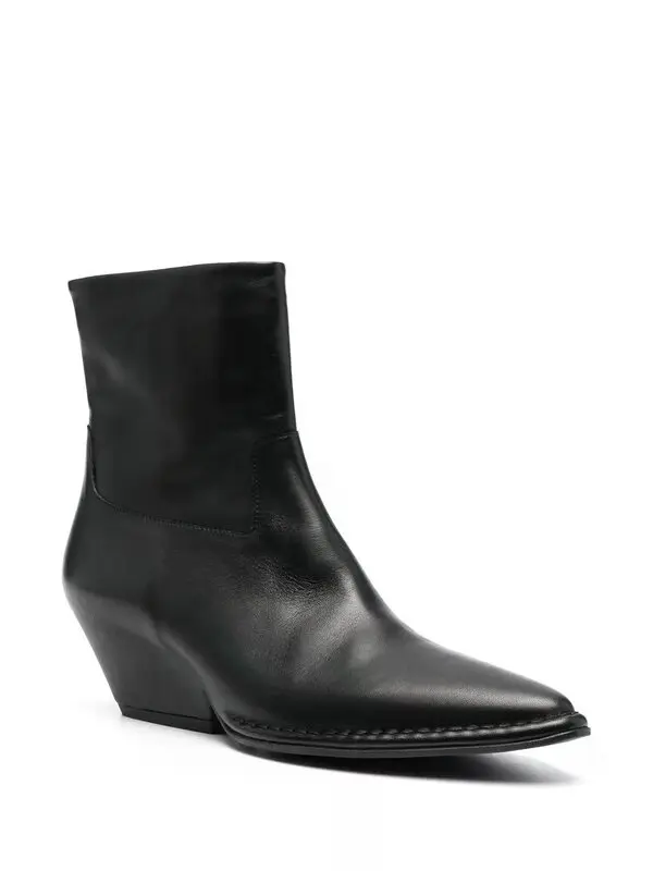 DEL CARLO Calf Leather Ankle Boots