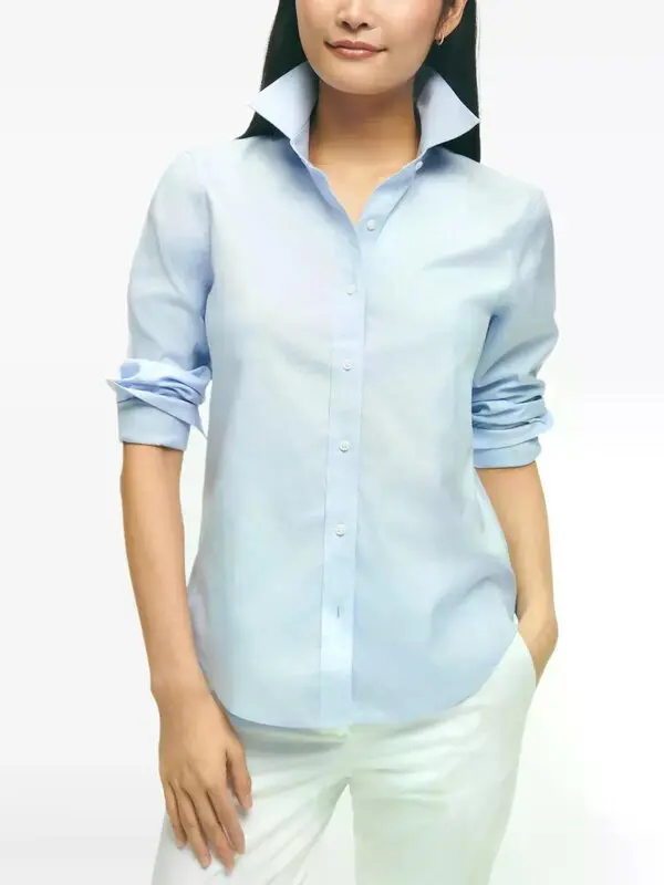 Brooks Brothers Long-sleeve Button-down Shirt - Blue
