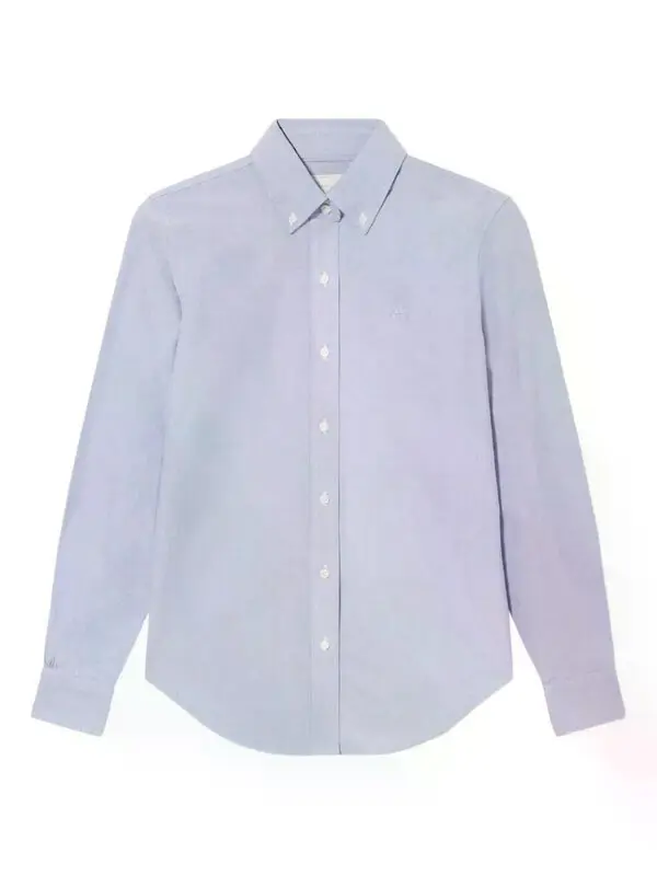 Brooks Brothers Embroidered Logo Oxford Shirt
