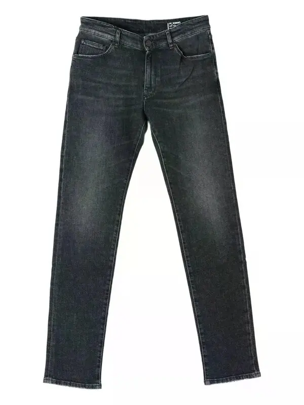 PT TORINO Five-pocket Denim Jeans - Black