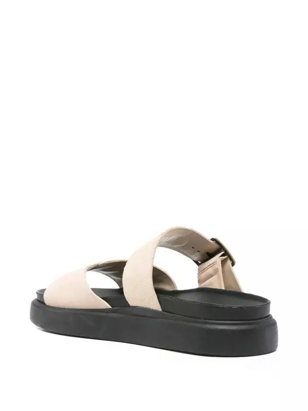 Clarks Aristella Buckled Sandals - Neutrals
