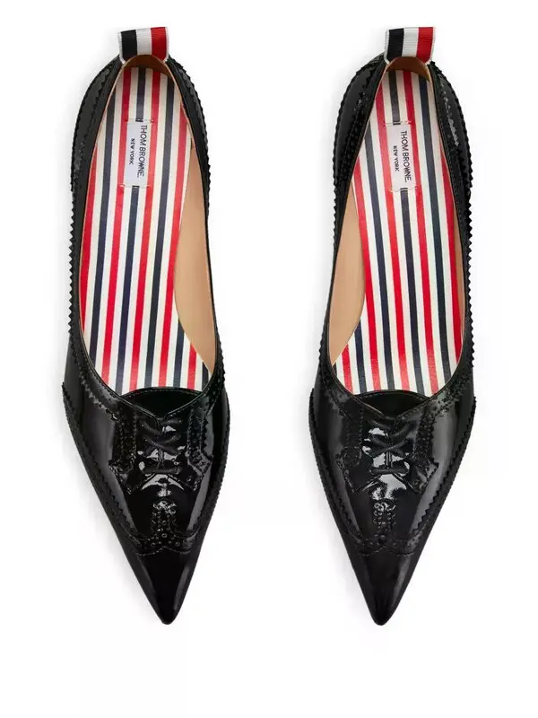Thom Browne Leather Pumps - Black