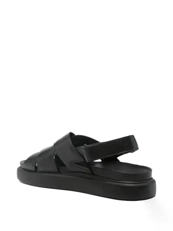 Clarks Aristella Crossover Slingback Sandals - Black