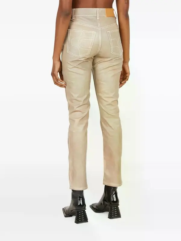 Eytys Shiny Cropped Trousers