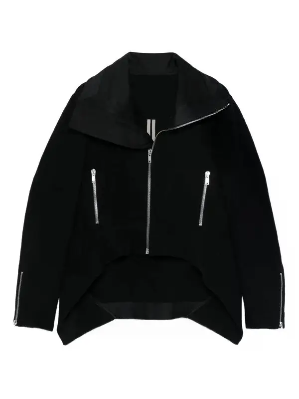 Rick Owens Asymmetrical Zip-front Jacket