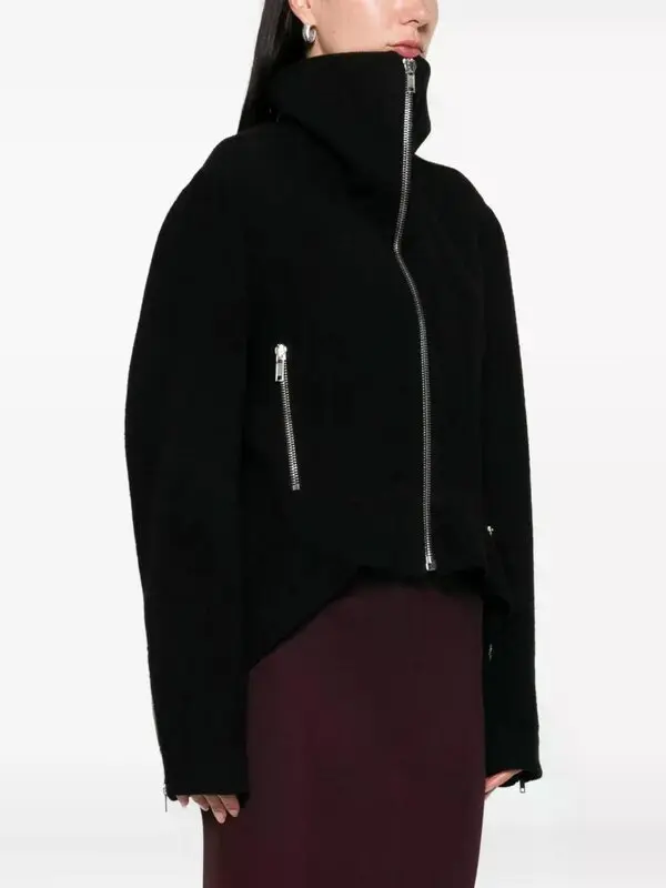 Rick Owens Asymmetrical Zip-front Jacket