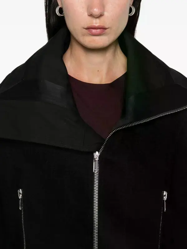 Rick Owens Asymmetrical Zip-front Jacket