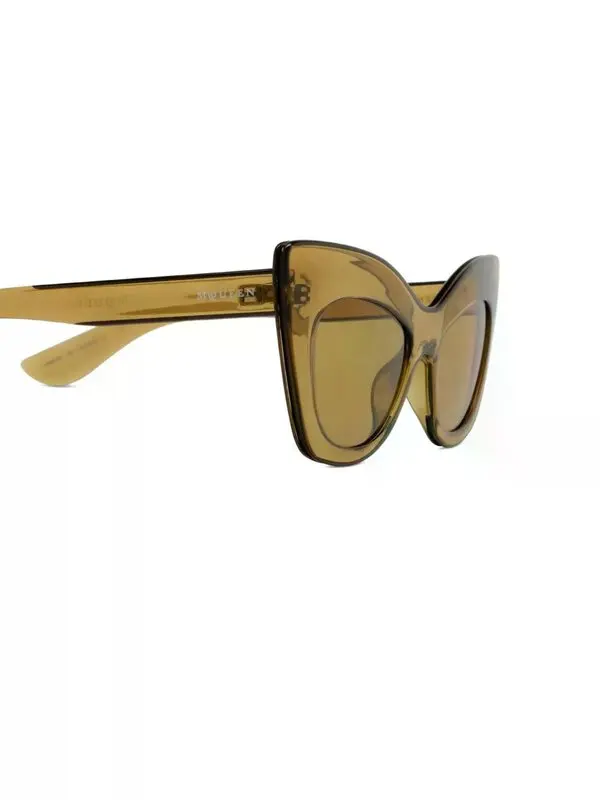 Alexander McQueen Cat Eye Frame Sunglasses