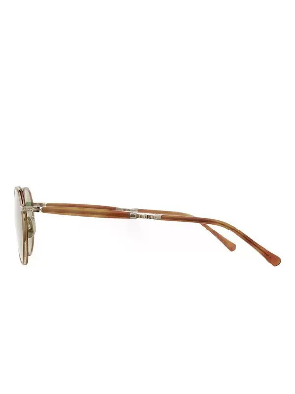 MR. LEIGHT Billie Sunglasses In Amber Tortoise - Brown