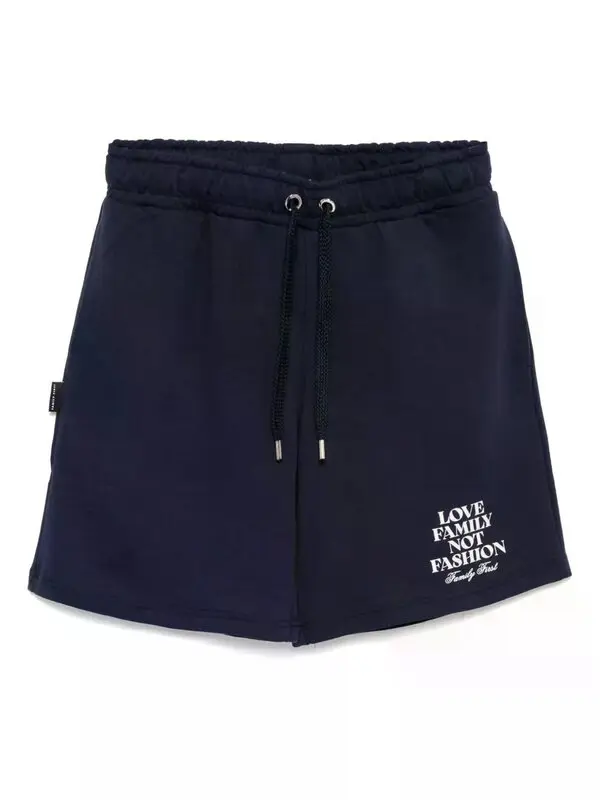 FAMILY FIRST Logo-printed Elasticated Shorts - 2db