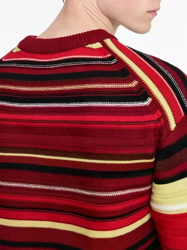 JW Anderson Striped Crew Neck Sweater