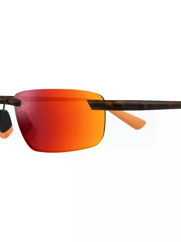 Maui Jim Rectangular Rimless Sunglasses