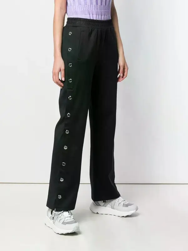 Michael Kors Metallic Button Trousers