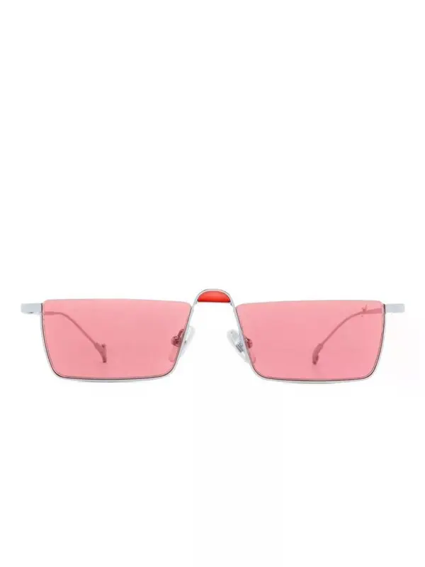 EYEPETIZER Shibuya Rectangle Sunglasses - Silver