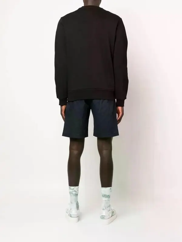 Lacoste Logo-appliqué Sweatshirt - Black