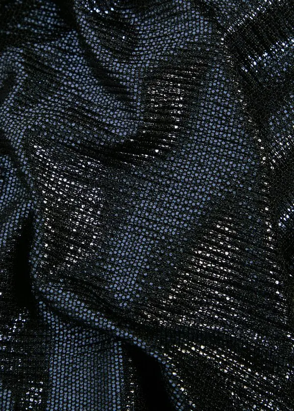 LUXE DE VALENTINA Lido Metallic Jersey Tank