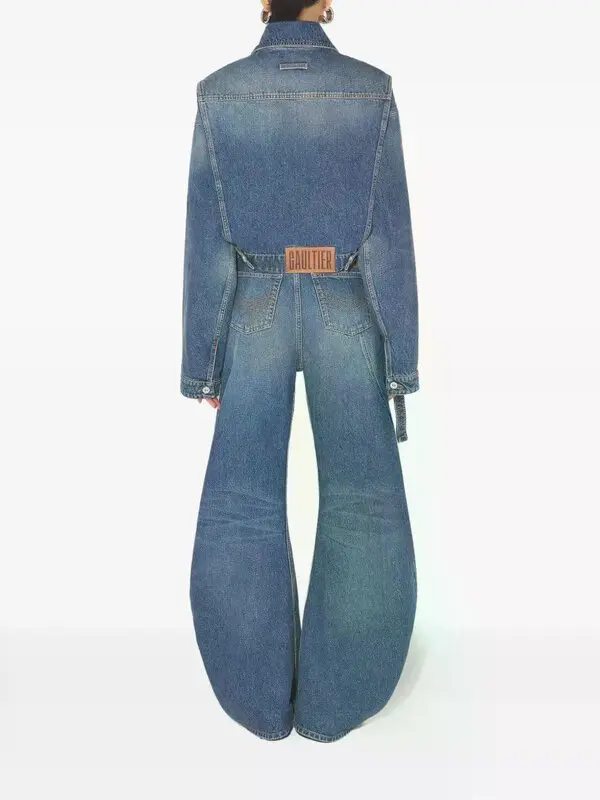JEAN PAUL GAULTIER Panelled Belted Jeans
