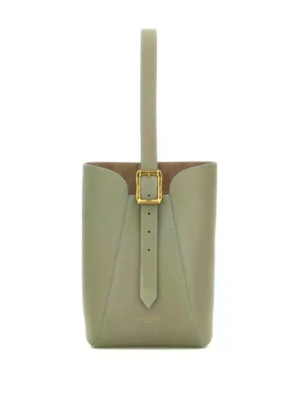 J & M DAVIDSON Quiver Buckle Leather Bucket Bag