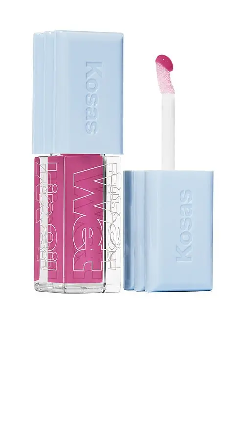 KOSAS Wet Lip Oil Plumping Treatment Gloss - Pink